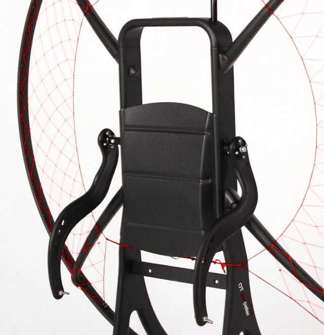 Carbon Fiber single-hoop paramotor frame FC 1 | DTpropeller